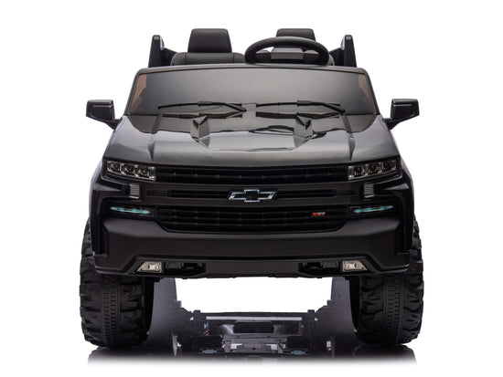 24V Chevrolet Silverado Ride on Truck for Kids with 2 Seats and Remote ...