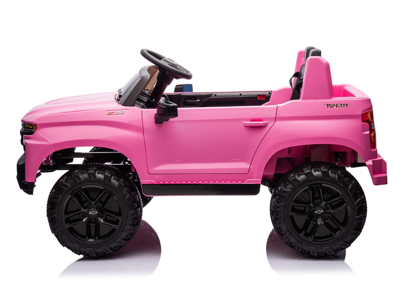24V Chevrolet Silverado Ride on Truck for Kids with 2 Seats and Remote ...