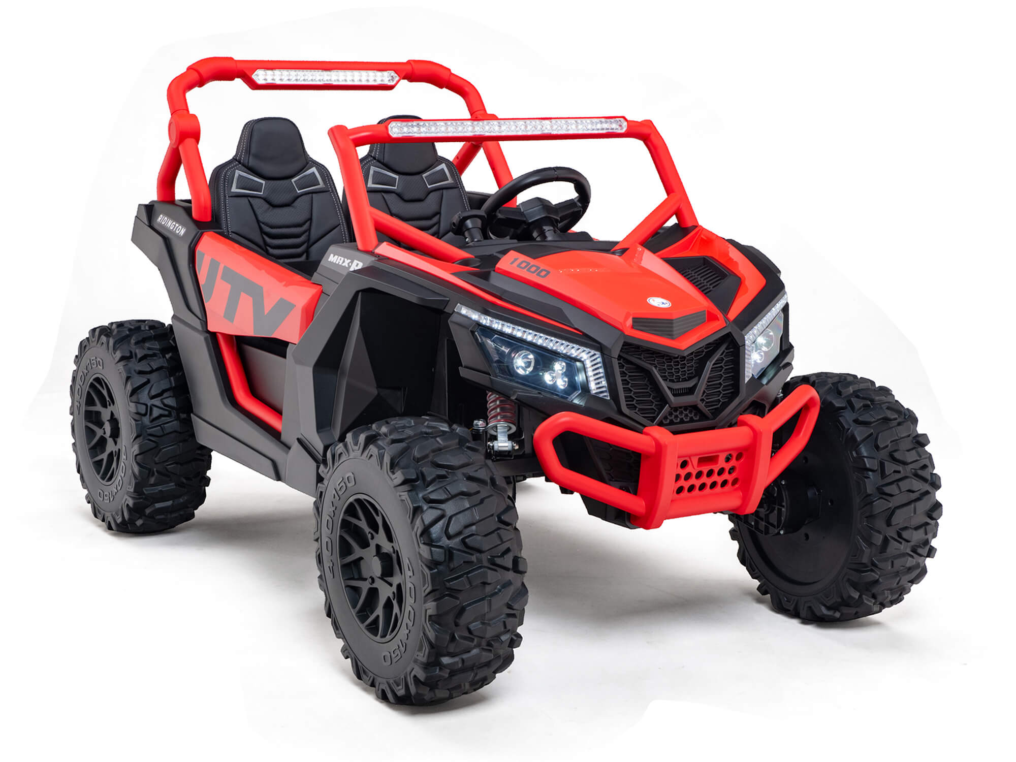 24V Ridington MAX-R All Terrain Ride-On Buggy with Remote - Red – Big ...