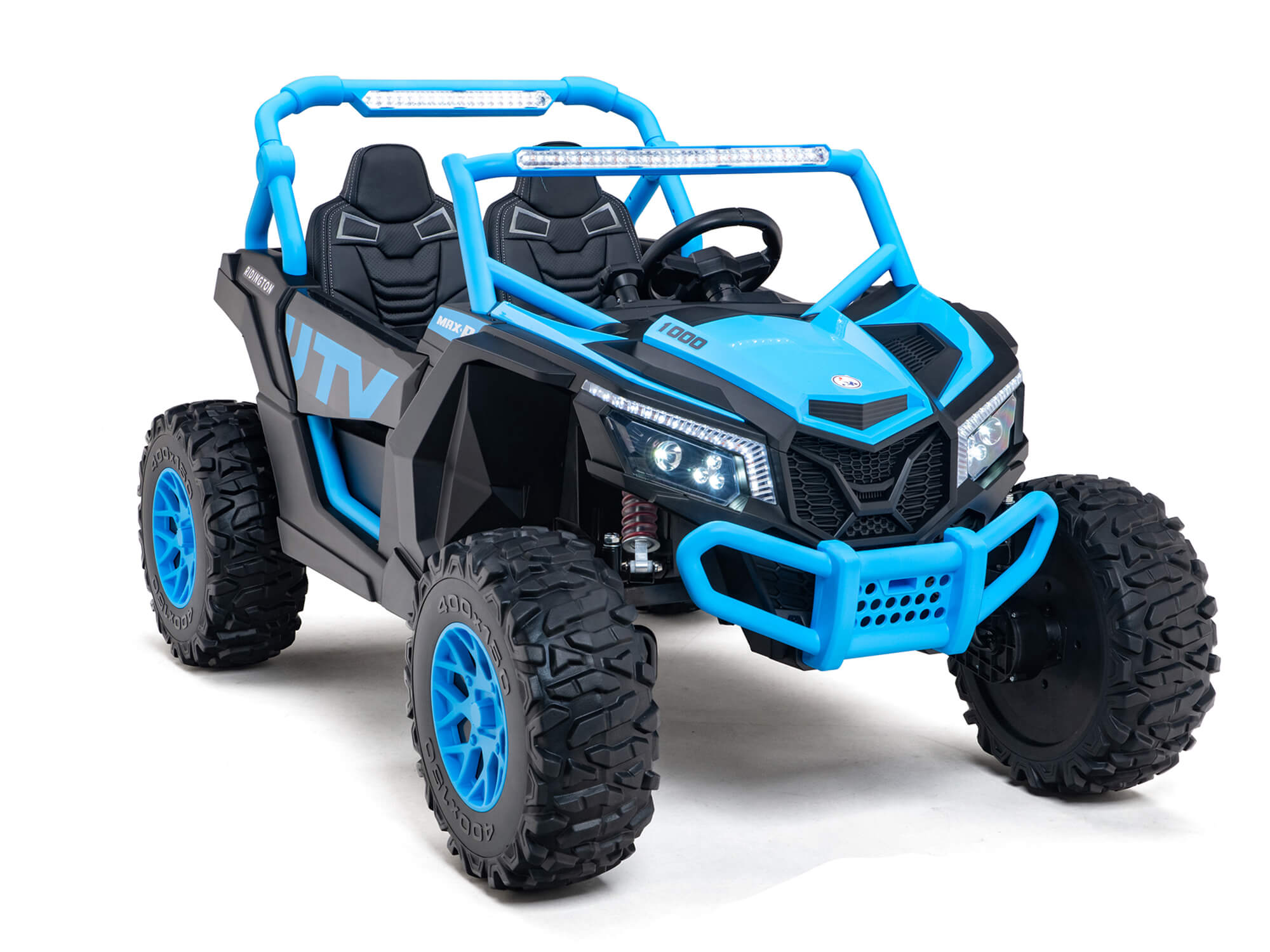 24V Ridington MAX-R All Terrain Ride-On Buggy with Remote - Blue – Big ...
