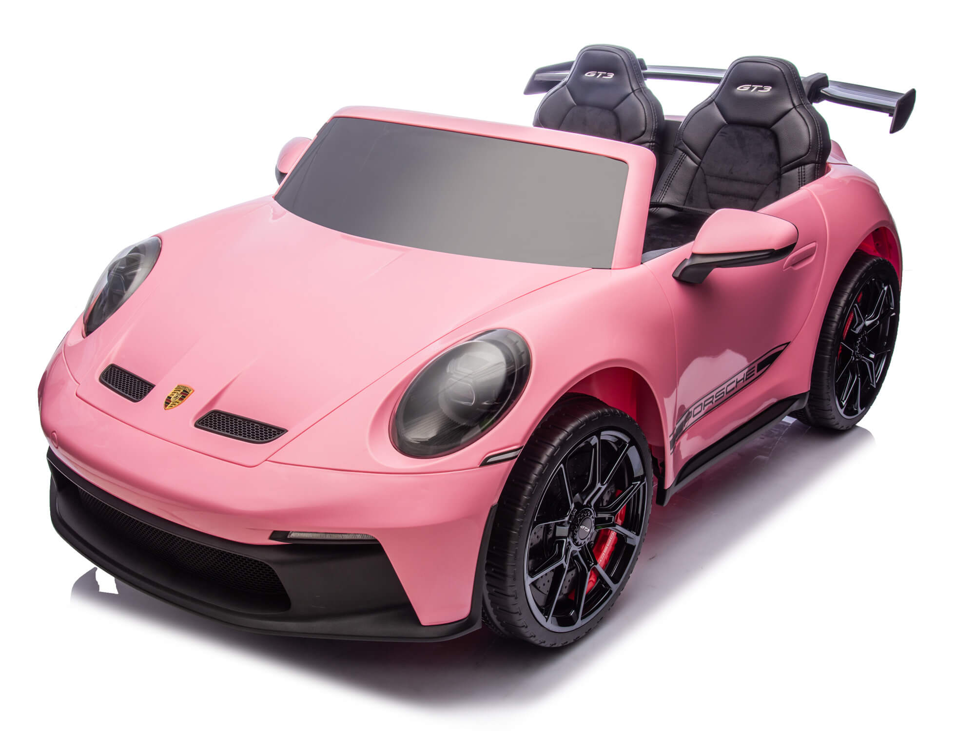 24V Porsche 911 GT3 Kids 2-Seater Ride On Car - Pink – Big Toys Direct