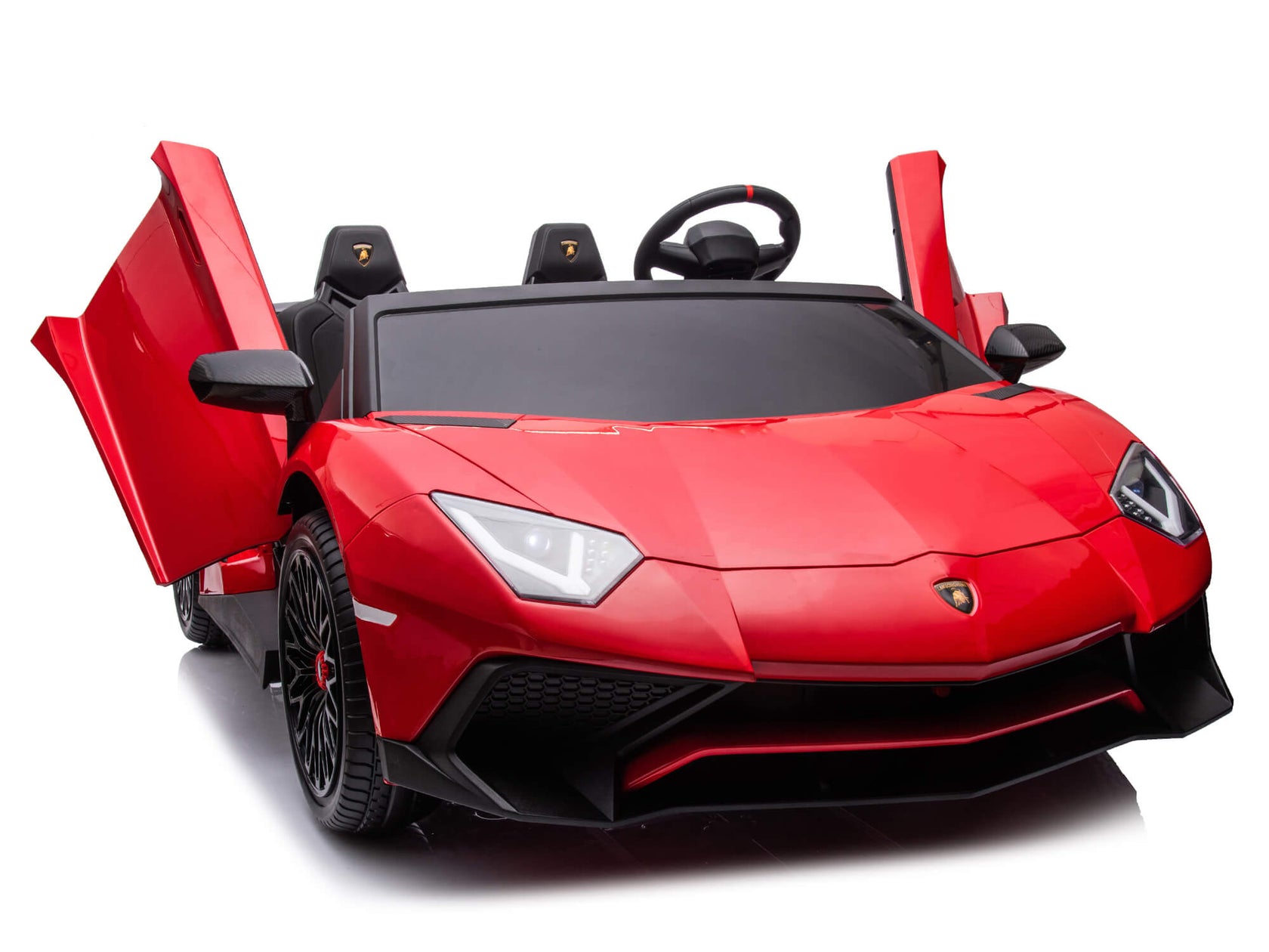 24V Lamborghini Aventador 2 Seater Ride on Car for Kids - Red – Big ...