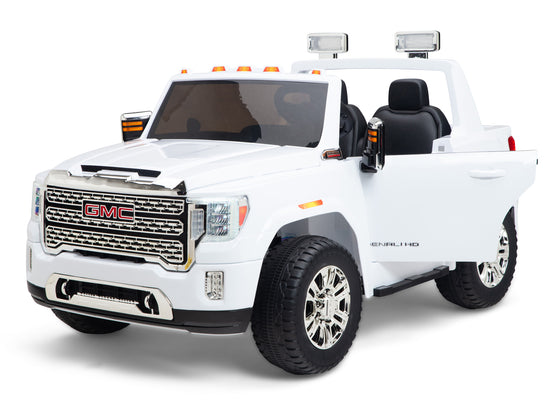 12V GMC Sierra Denali Kids Electric Ride On Truck with Remote – Big ...