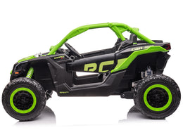 24V Can-Am Maverick X3 Kids Ride-On Buggy - Green – Big Toys Direct