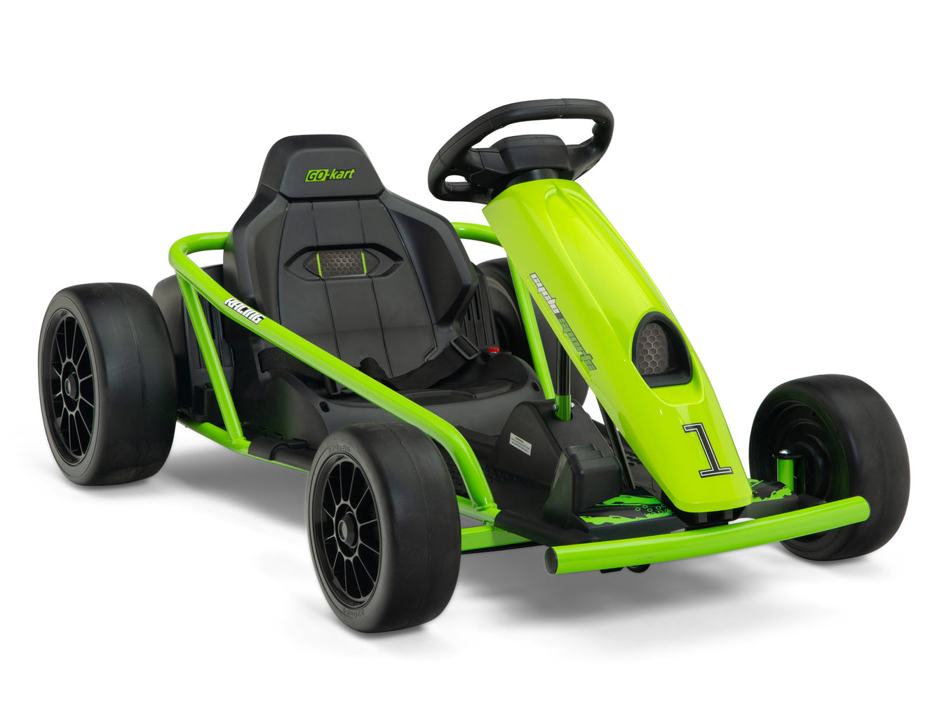 RIDINGTON 24V Kids Electric Go-Kart with DRIFT Function - Green – Big ...